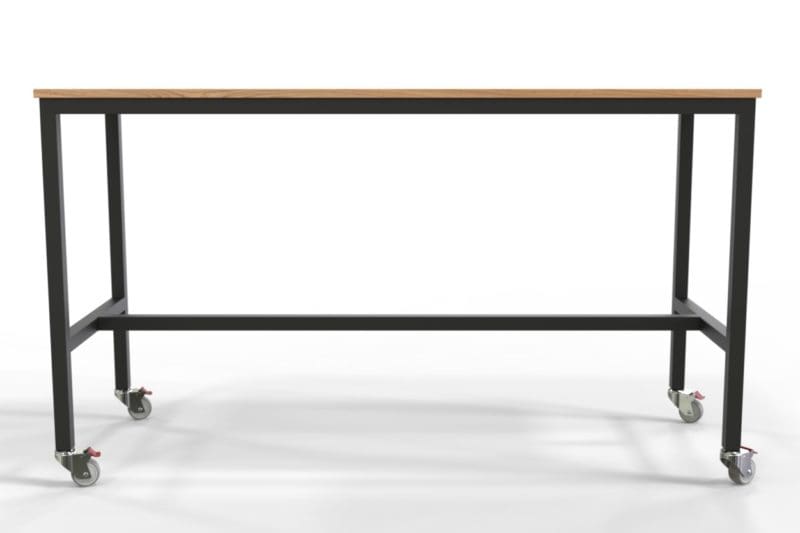 Mirage Bar Table with Caster Wheels | Gyro Commercial Tables